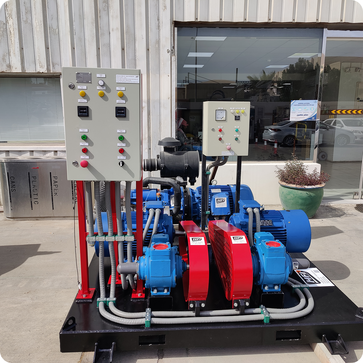 Stationary Diesel Transfer Skids - MH First for Manufacturing