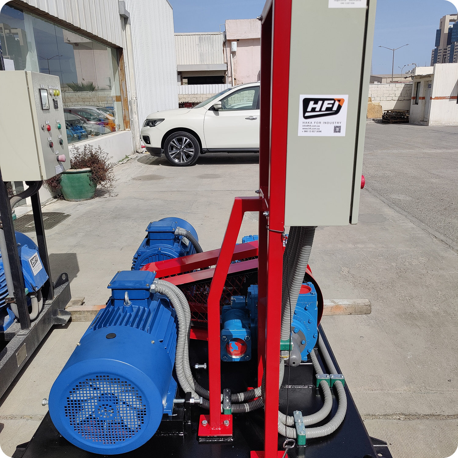 Stationary Diesel Transfer Skids - MH First for Manufacturing