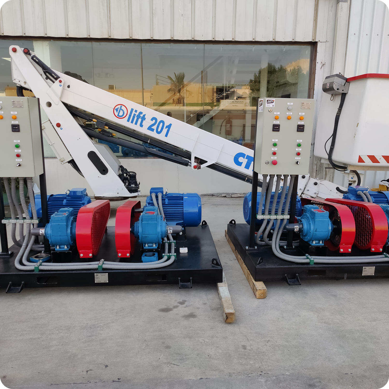 Stationary Diesel Transfer Skids - MH First for Manufacturing